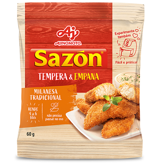 Receitas com SAZÓN® Tempera E Empana